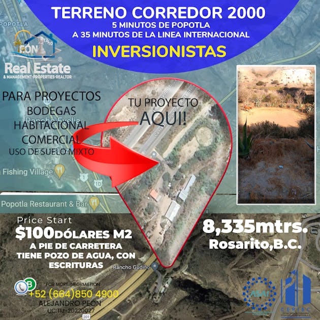 Corredor Tijuana - Rosarito 2000 Sn